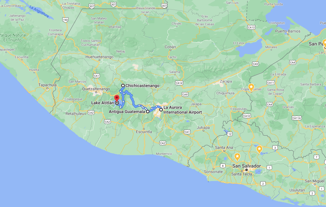 Antigua, Chichicastenango y el Lago de Atitlan, excursión rápida de 4 días.